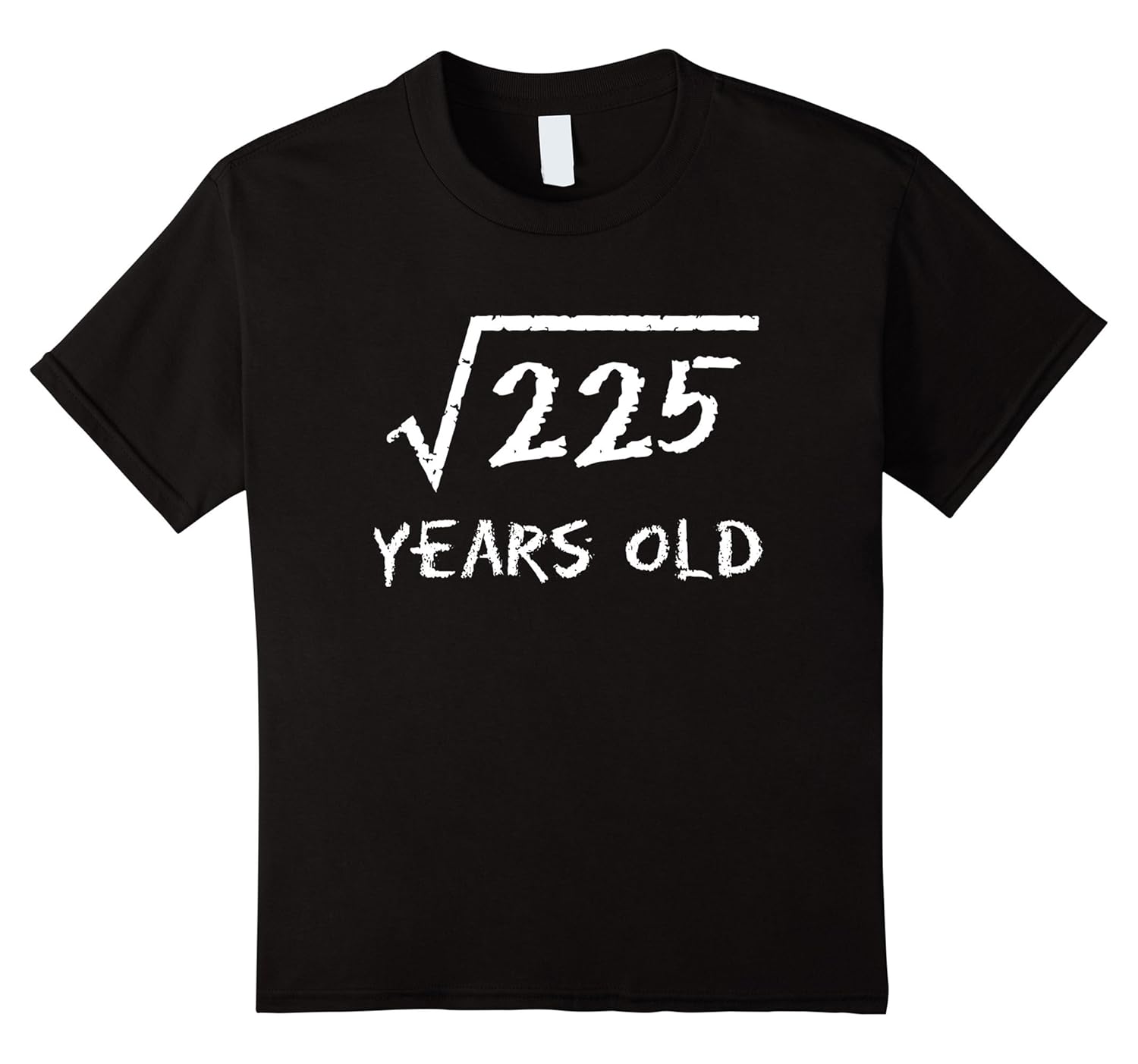 Mens Square Root 225 Birthday Veotee