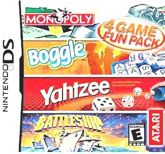 Monopoly/Boggle/Yahtzee/Battle - Nintendo DS: Nintendo DS: Computer and ...