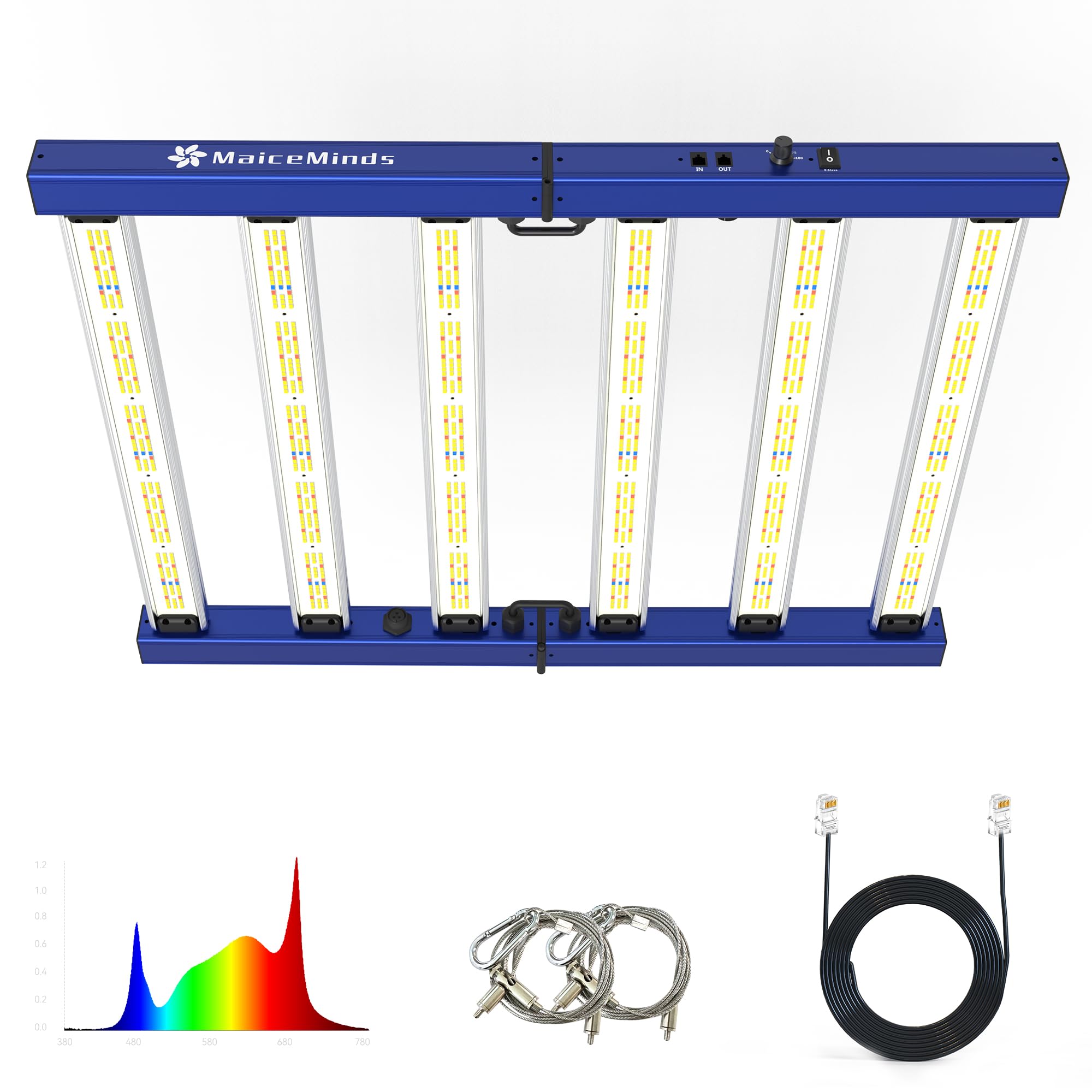 Mua 320W Led Grow Lights for Indoor Plants Full Spectrum Foldable and ...