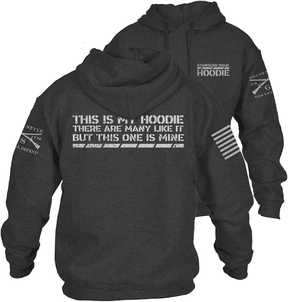 Amazon.com: Grunt Style This is My Hoodie Hoodie: Clothing
