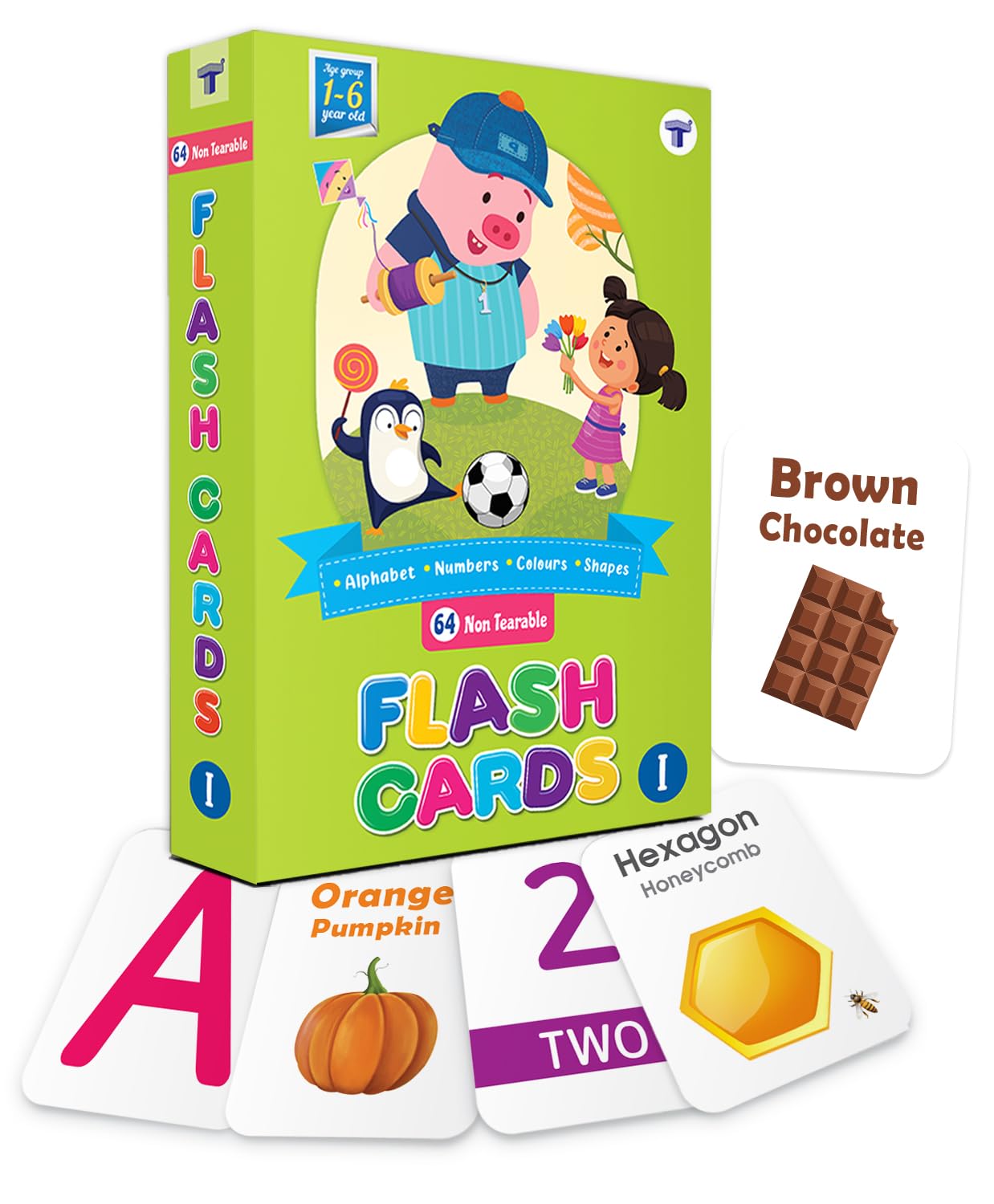 Mua Flash Cards for Kids | 64 Cards | 1 to 20 Numbers in Words, Basic ...