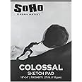 Amazon.com: SoHo Urban Artist Colossal Sketch Pads 18x24 - Tape Bound ...