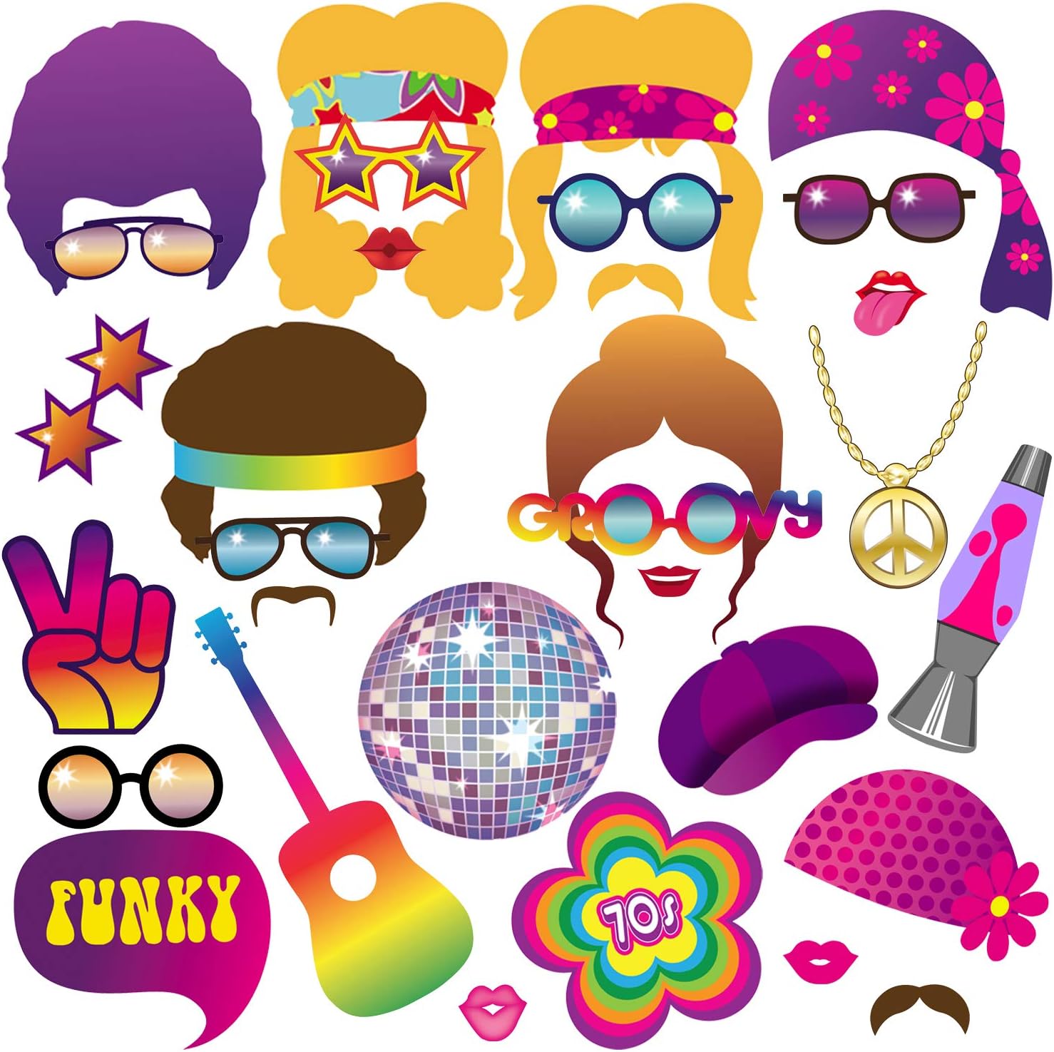 1970s Themed Party Decorations