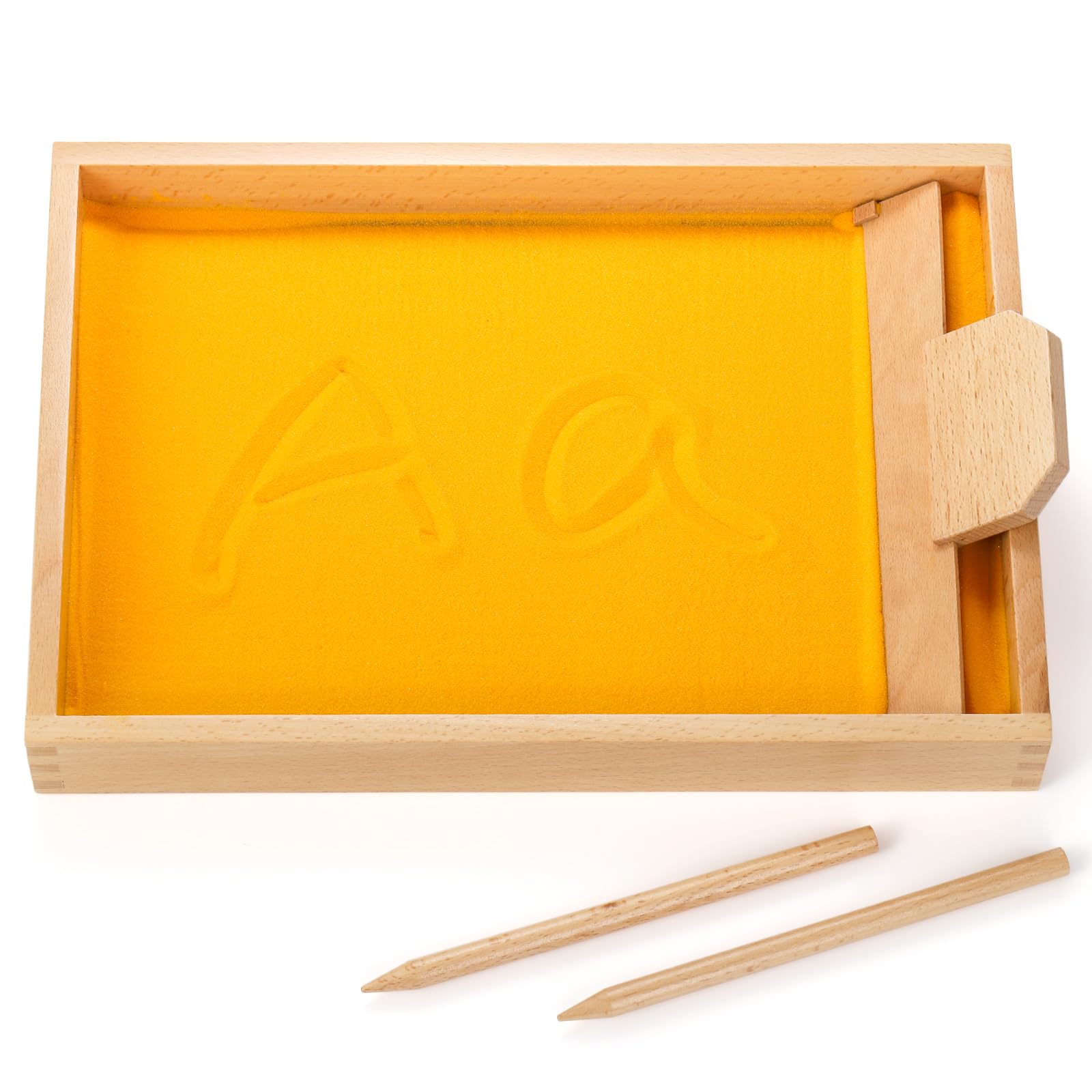 Mua Suwimut Montessori Sand Tray, Wooden Montessori Sand Tracing Tray ...