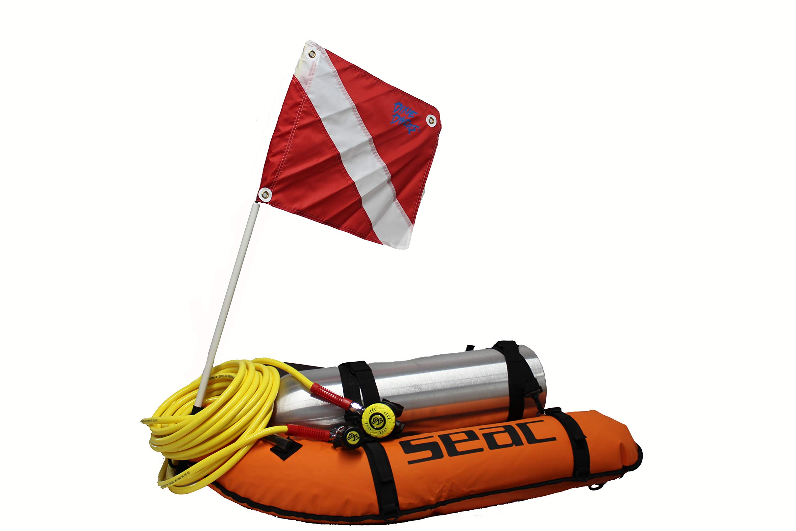 Buy SEAC Float Diver Kit with DXDIVER 50 Foot Hose Regulator Gauge ...