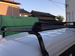 Amazon | TUFREQ(タフレック) ルーフキャリア Pseries 6本脚 長さ2125×幅1150×全高100(mm) ビジネスユーザーモデル PH236C | ルーフBOX ...