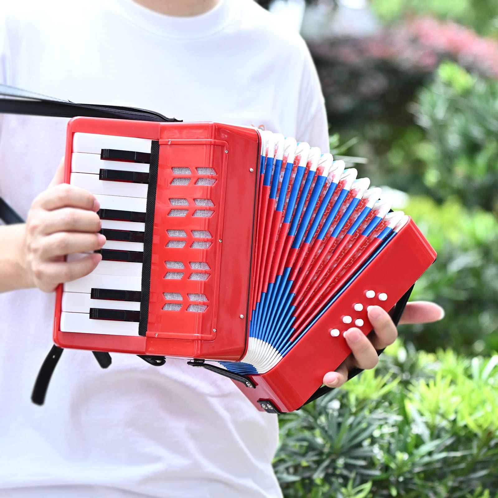 Mua Accordion 17 Keys Mini Accordian,Musical Instrument,8 Bass Button ...