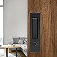 Kindoodos Pocket Door Lock with Key Privacy Pocket Door Handle Hardware ...