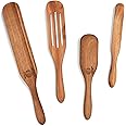 Amazon.com: As Seen on TV, Mad Hungry Spurtle 4pc Set, Acacia Premium ...