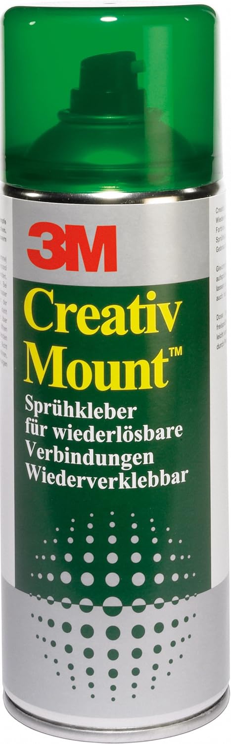 3M CreativeMount Removable Repositionable Spray Adhesive 1 Can 400 ml ...