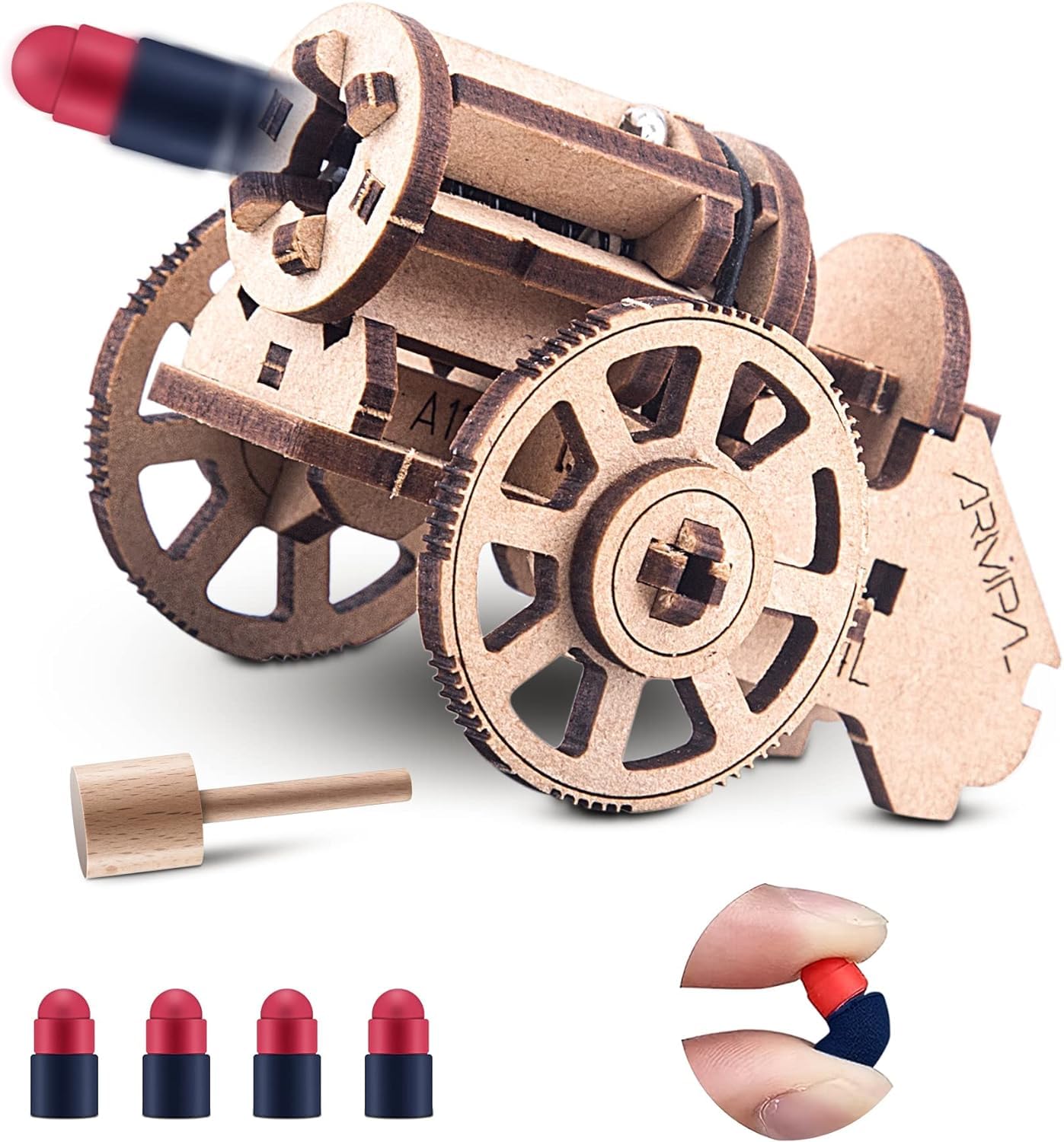 Mua COWVTUJ ARMPAL Mini DIY Wooden Catapult STEM Toys 3D Wooden Puzzles ...