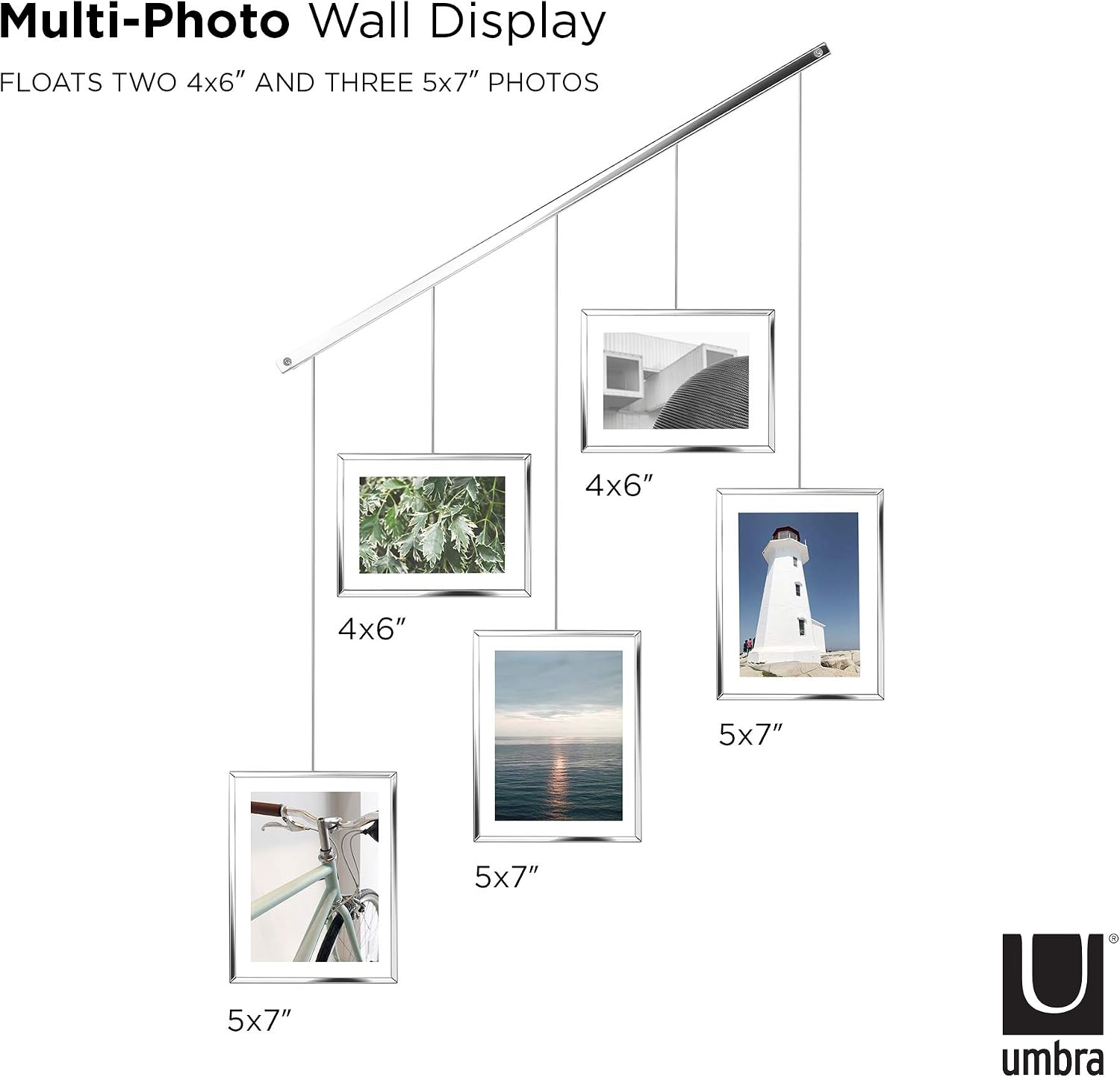Umbra Photo Frames, Chrome, normal – BigaMart