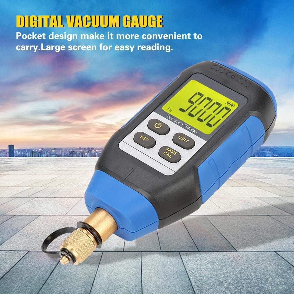 Tonysa VMV-1 digital vacuum gauge, high-precision vacuum manometer kit ...