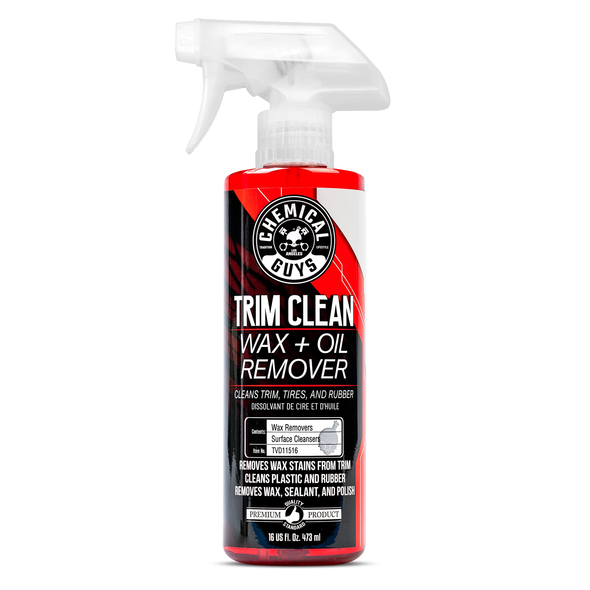 Chemical Guys TVD11516 Trim Clean Wax and Oil Remover (Works on Trim ...