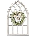 Amazon.com: Sintosin Rustic Arched Window Frame 20 x 32 Inch, Hanging ...