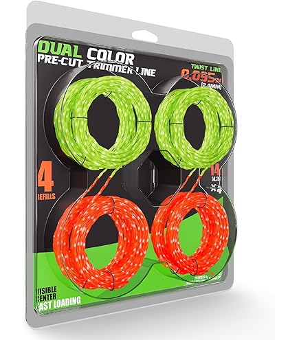 Weed Eater String EGO AL2420PB Pre-Cut Premium Twist Line Voor String ...