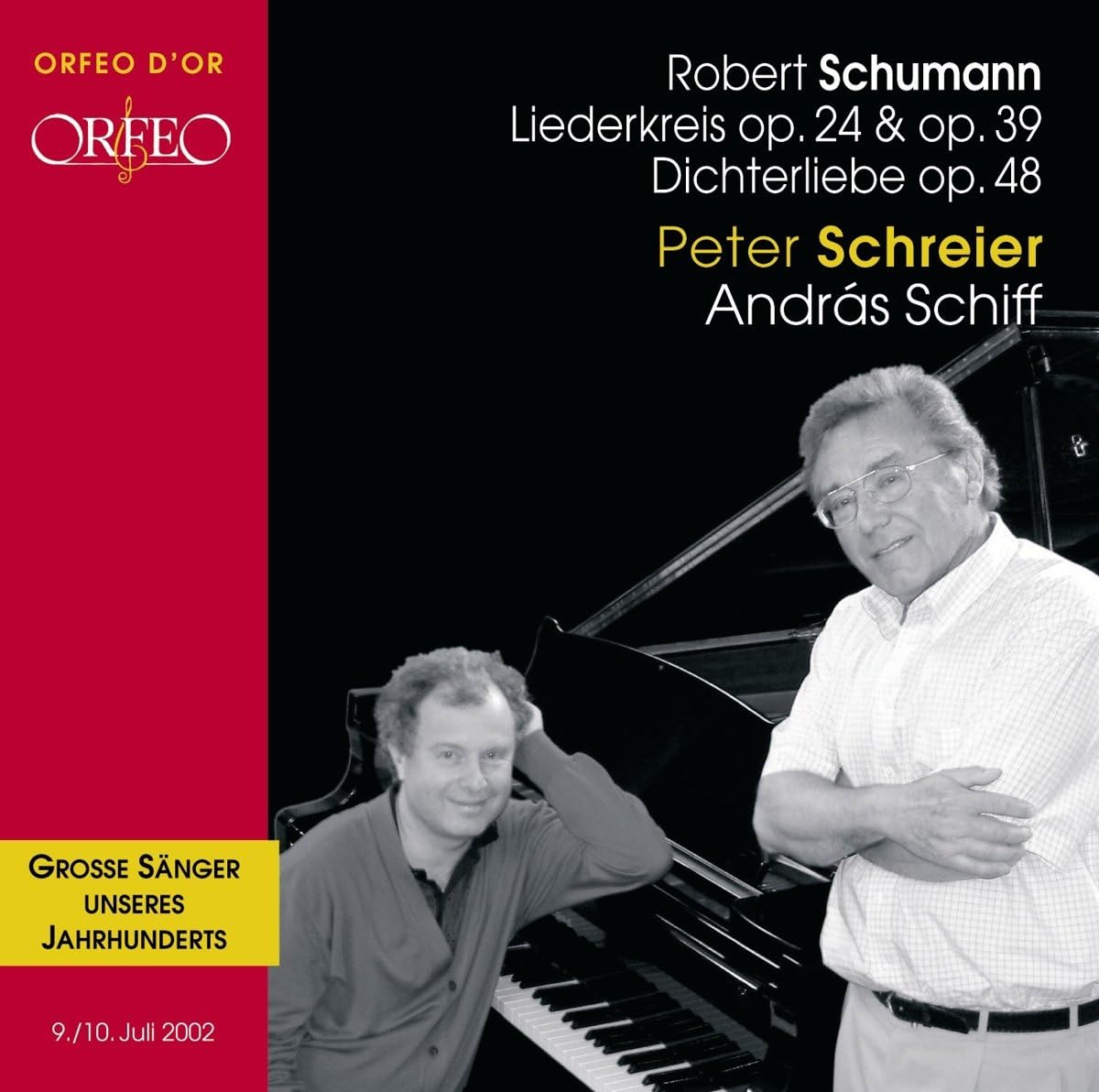Schumann - Dichterliebe, Op 48; Liederkreis, Opp 24 & 39 - Amazon.co.uk