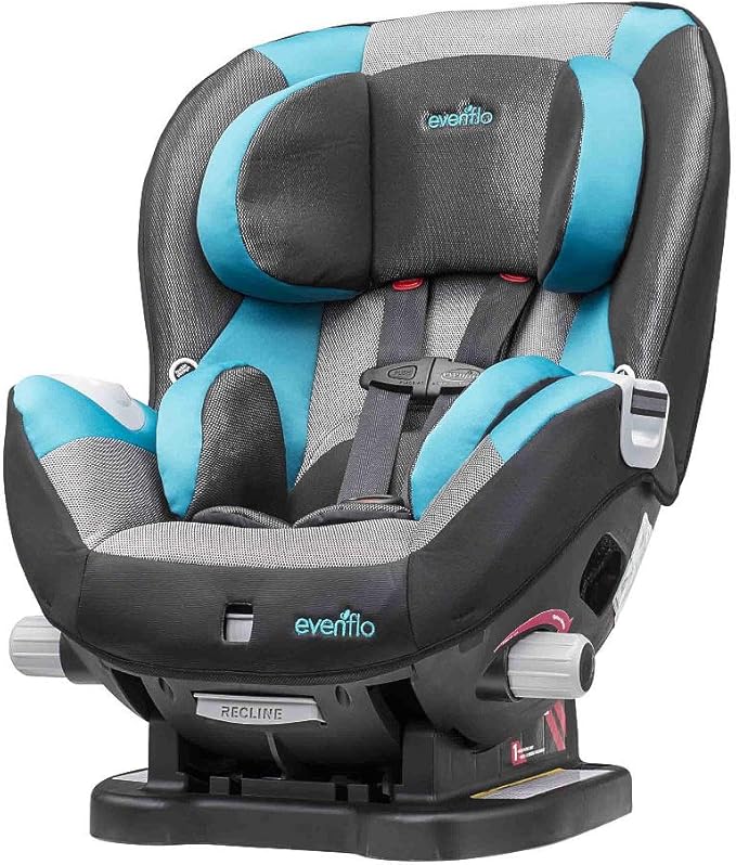 Evenflo Triumph LX, Autoasiento Convertible, Color Gris/Azul: Amazon ...