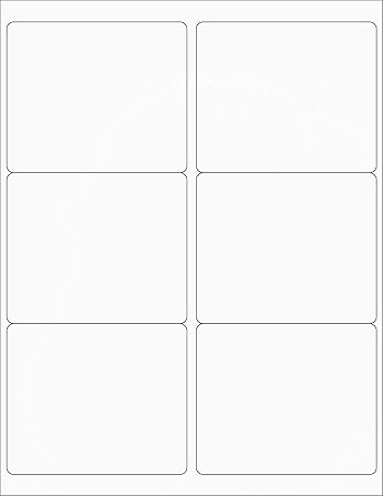 Amazon.com : TYH Supplies Shipping Address Labels 3 1/3 x 4 Inch, White ...