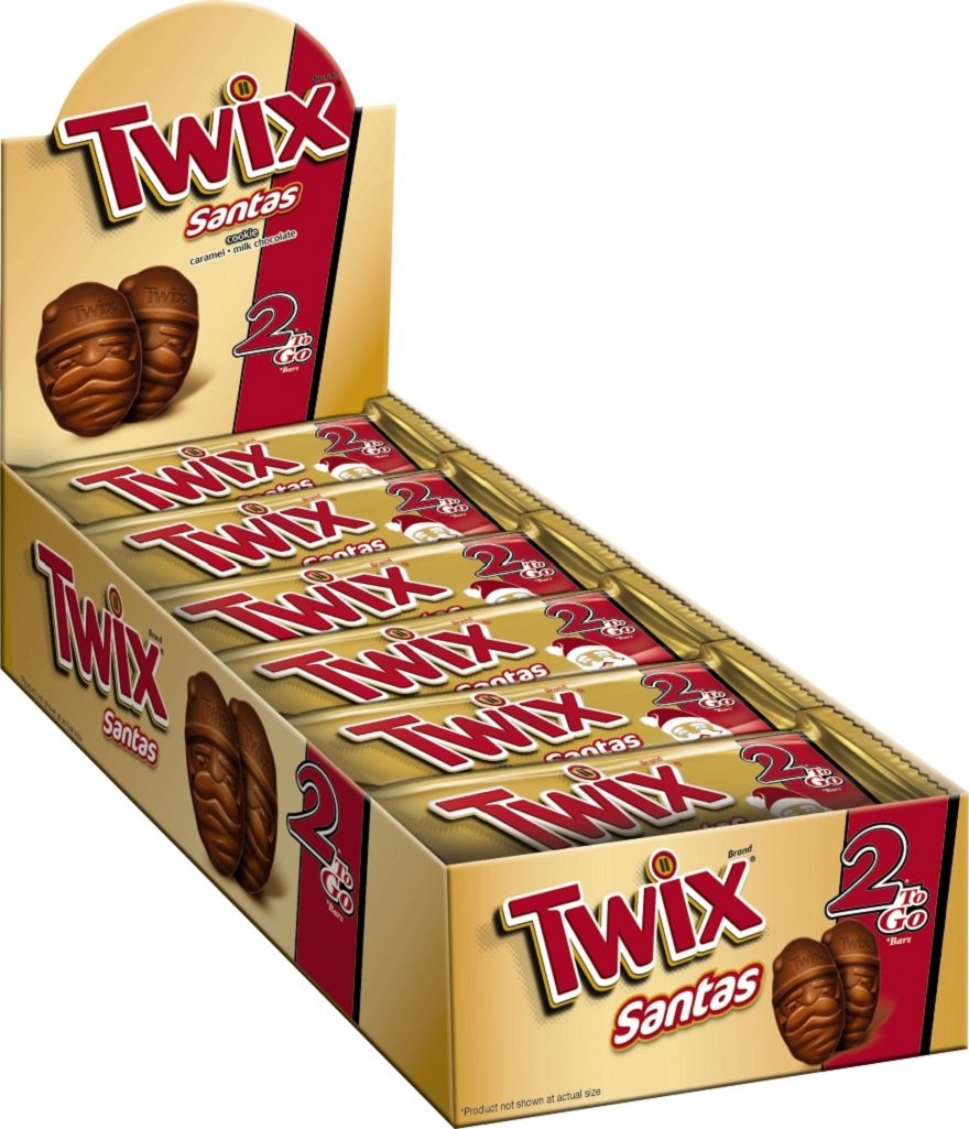Amazon.com : TWIX Holiday Caramel Sharing Size Chocolate Cookie Bar ...