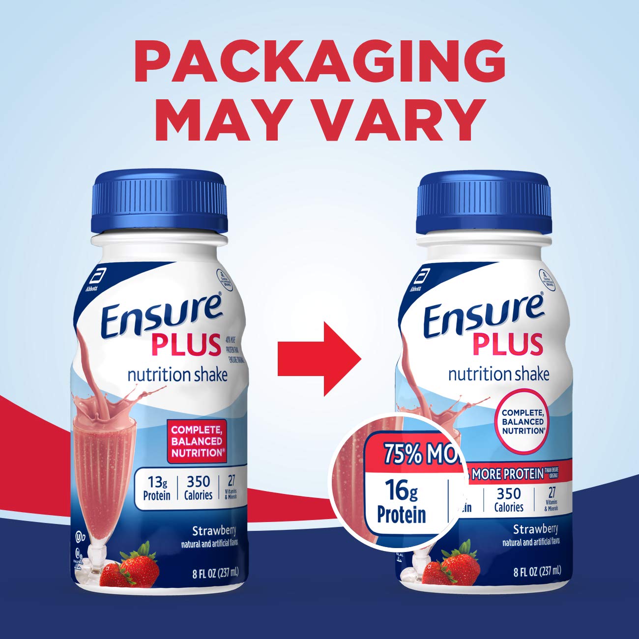 Mua Ensure Plus Nutrition Shake with 13 grams of high-quality protein ...