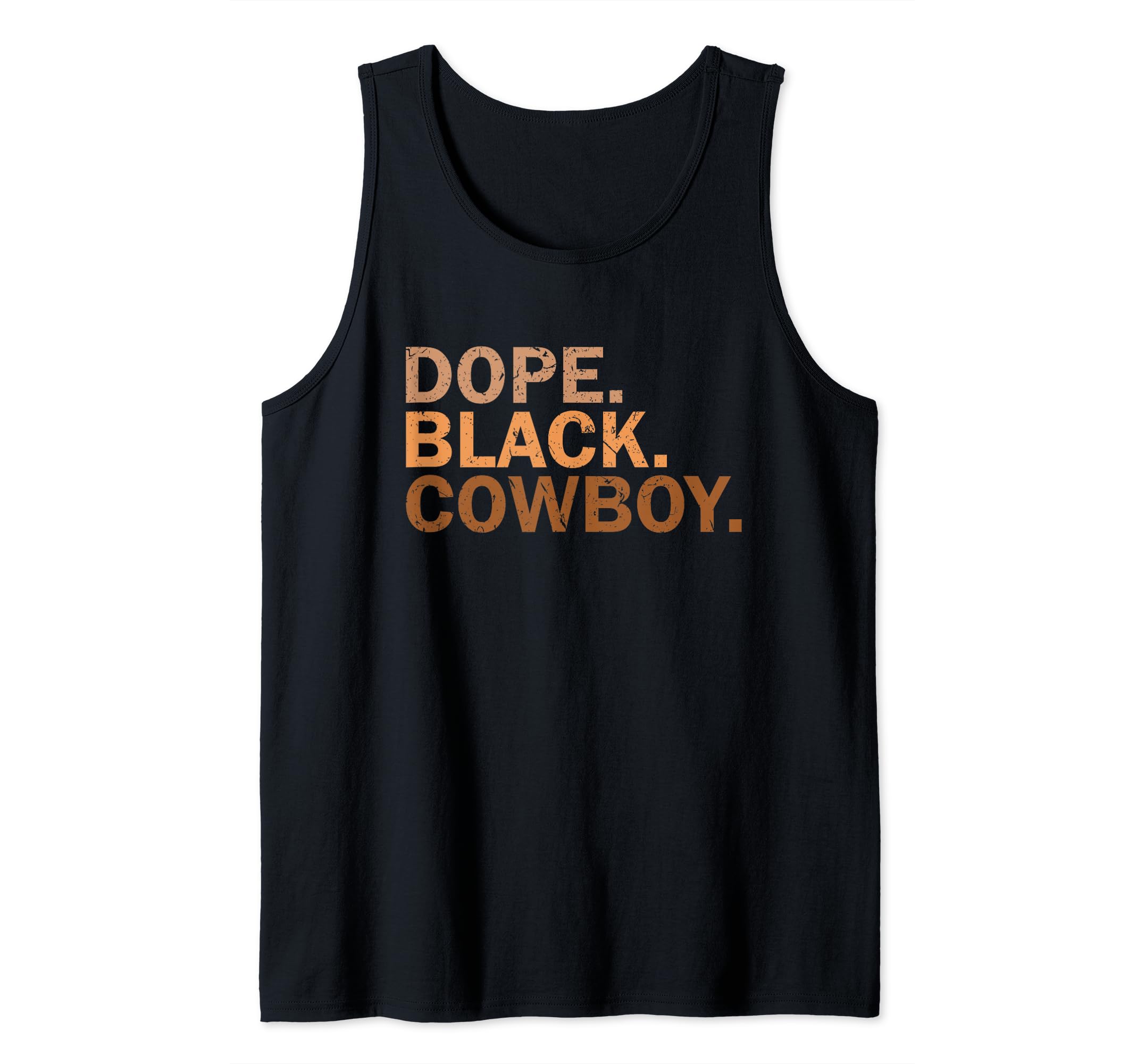 Black Cowboy Melanin Black African Rodeo Cowboy Tank Top for sale ...