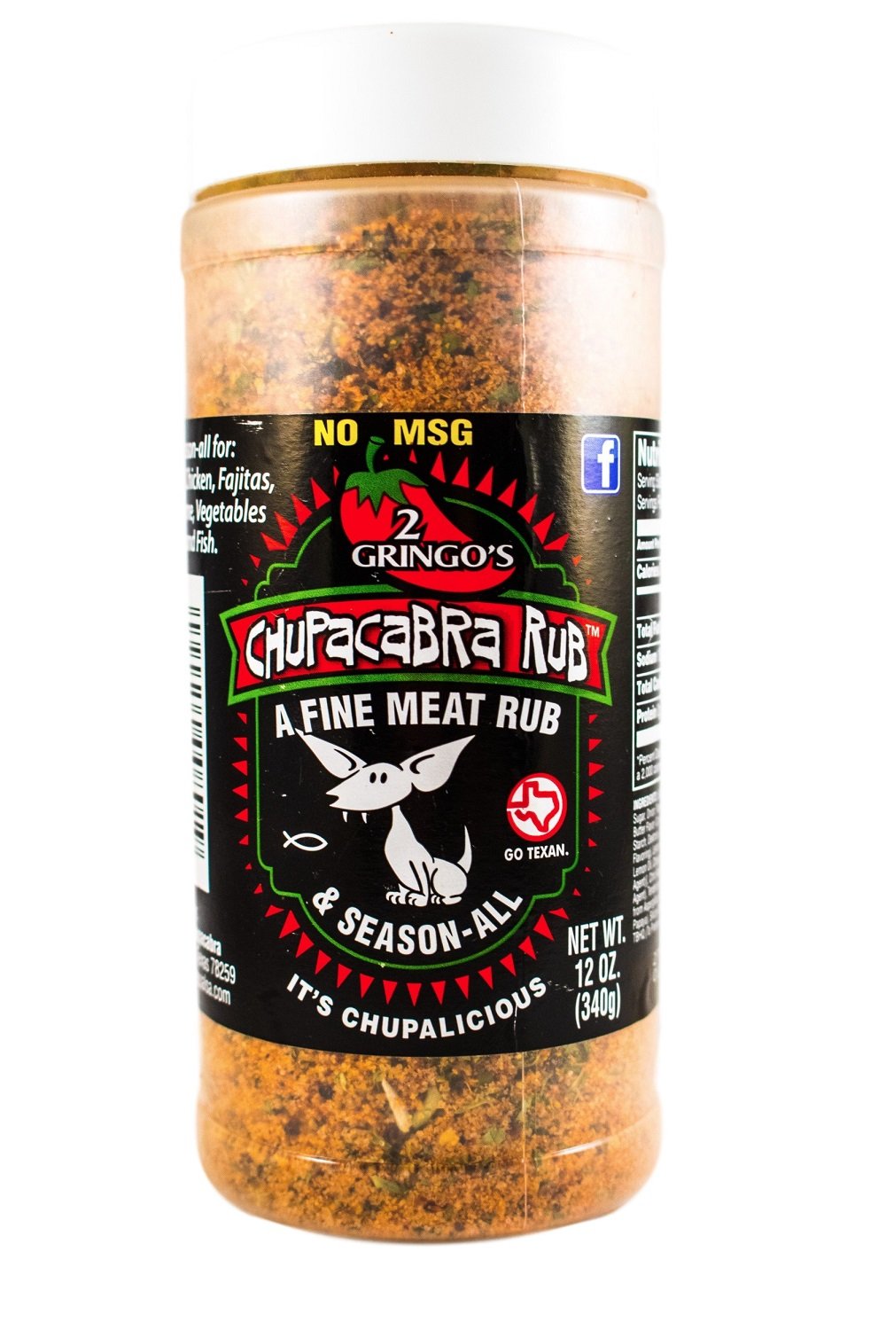 Amazon.com : 2 Gringos Chupacabra Brisket Magic 12 Ounce : Grocery ...