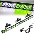 Amazon.com: White/Green Emergency Strobe Light Bar 36 In 13 Flash ...