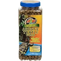 Amazon.com : Croci Zoo Med Natural Aquatic Turtle Food, Growth Formula ...