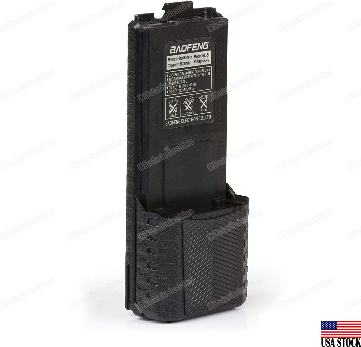 Amazon.com: DBSTAR Original Baofeng extended high power Li-ion Battery (Model: BL-5L, 3800 mAh ...