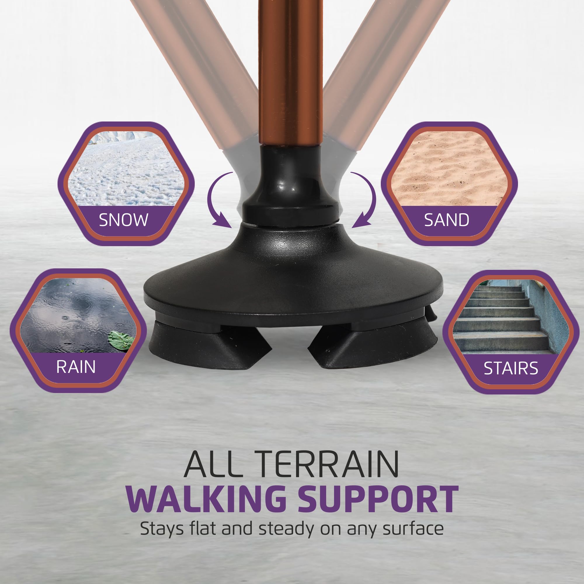 Mua Allay Walking Cane for Men & Women - Foldable, Adjustable ...