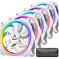 Amazon.com: Antec RGB Case Fans, 120mm RGB Fan, 5V-3PIN Addressable RGB ...