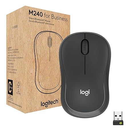 Mua Logitech M240 for Business Silent Wireless Mouse, Secure Logi Bolt ...