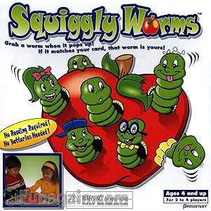 Squiggly Worms: Amazon.com.au: Toys & Games