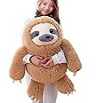 Amazon.com: Winsterch Giant Stuffed Animal, Big Sloth Stuffed Animals ...
