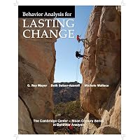 Behavior Analysis for Lasting Change by G. Roy Mayer (2011-02-24): G ...