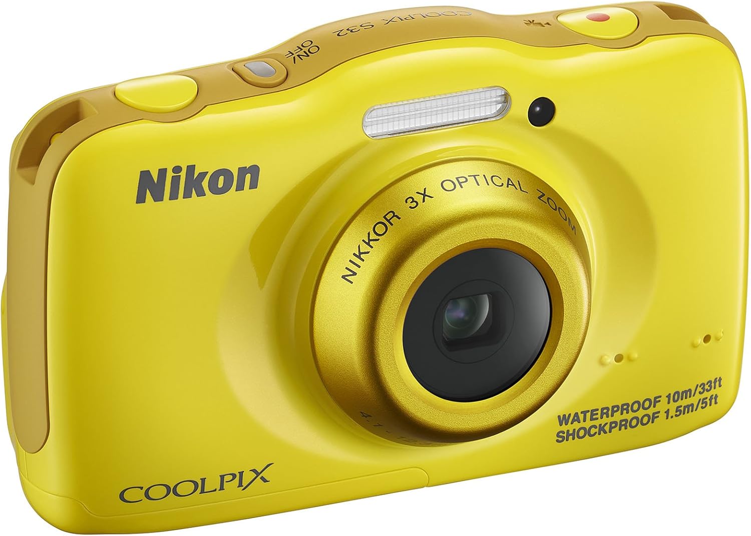 Nikon Coolpix S32 Fotocamera Digitale Compatta 13.2 Megapixel, Zoom 3x ...
