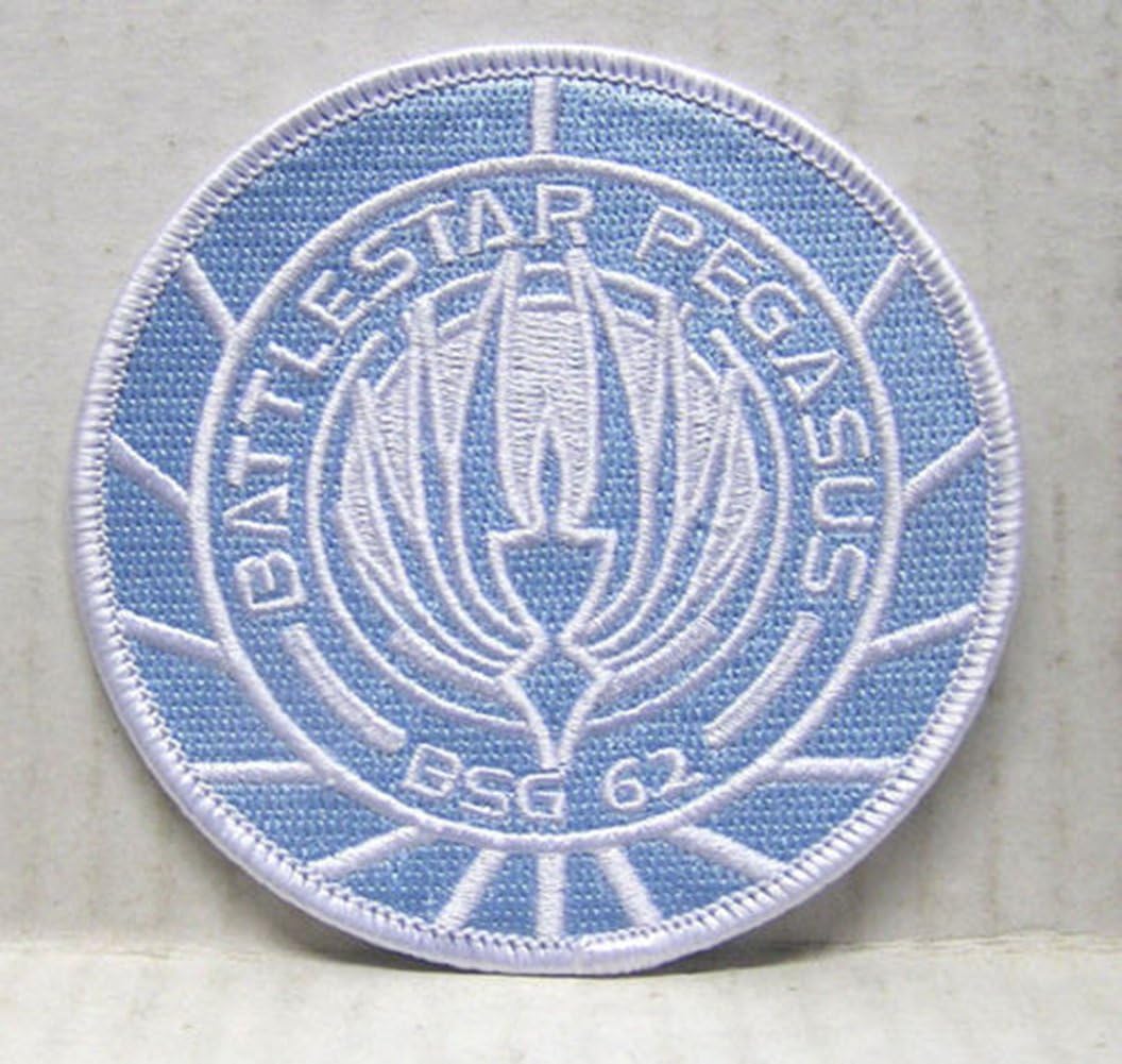 Battlestar Galactica bsg-62 Pegasus hellblau bestickt abzeichen Patch ...