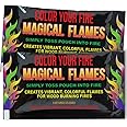 Amazon.com : Magical Flames Fire Color Packets - Pack of 50 Color ...