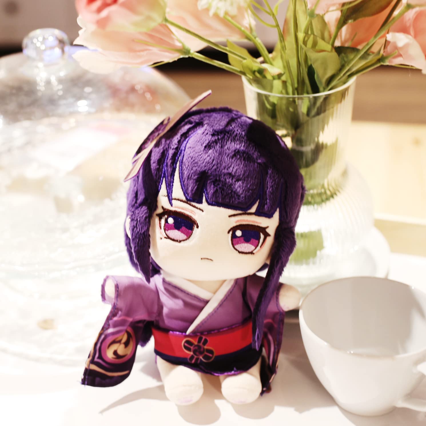 Mua uoozii 23cm/9inch Genshin Impact Plush Figure Hu Tao Raiden Shogun ...