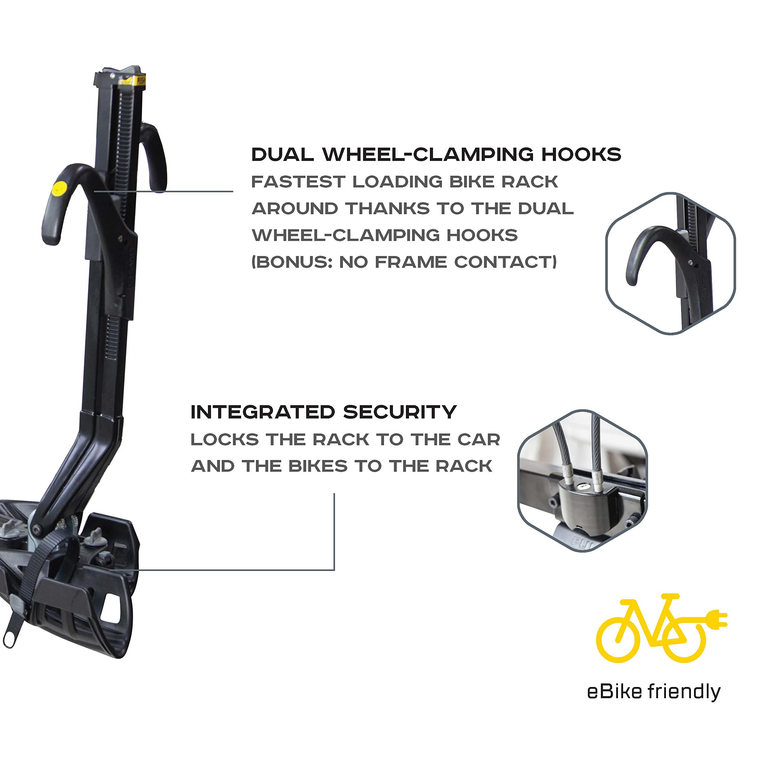 Mua Saris Superclamp Ex 2 Bike Hitch Car Rack , Black trên Amazon Mỹ chính hãng 2024 | Fado