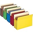 Amazon.com : Smead File Pocket, Straight-Cut Tab, 5-1/4" Expansion ...