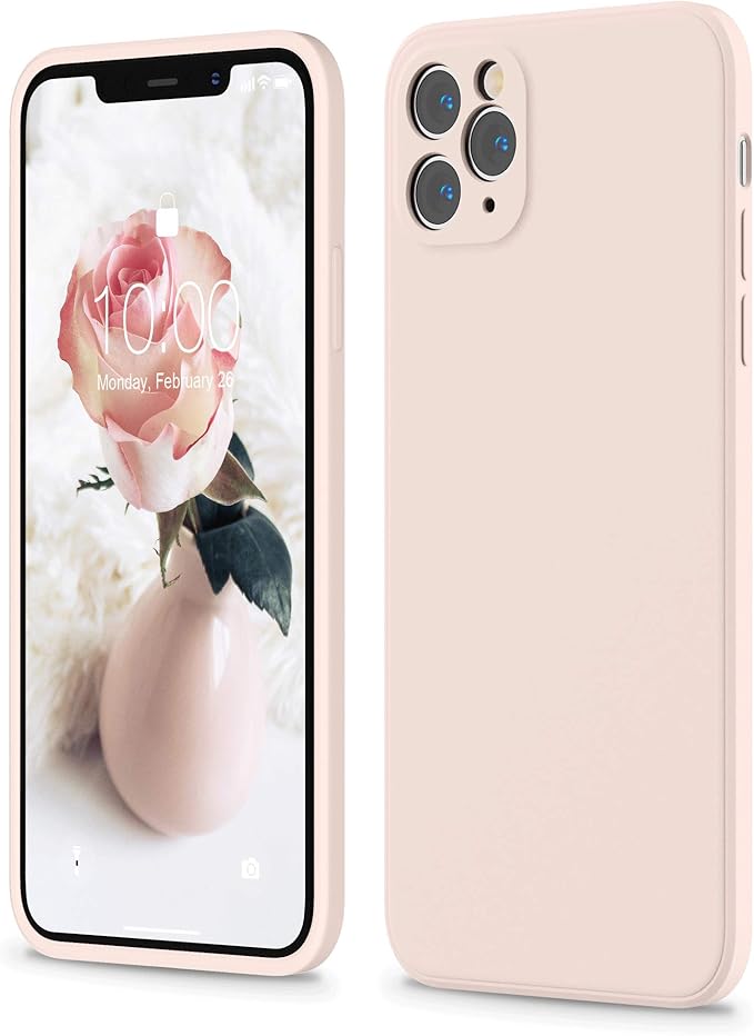 Amazon.com: SURPHY Square Silicone Case Compatible with iPhone 11 Pro ...