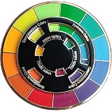 Amazon.com: Creative Color Wheel Enamel pin, The Spinning Wheel Moves ...