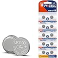 Amazon.com: PKCELL LR1130 Battery LR54 AG10 389 390 Button Cell Battery ...