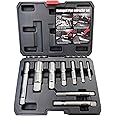 Pipe Extractor Set, 9-Piece Heavy Duty Steel Broken Pipe Extractors for ...
