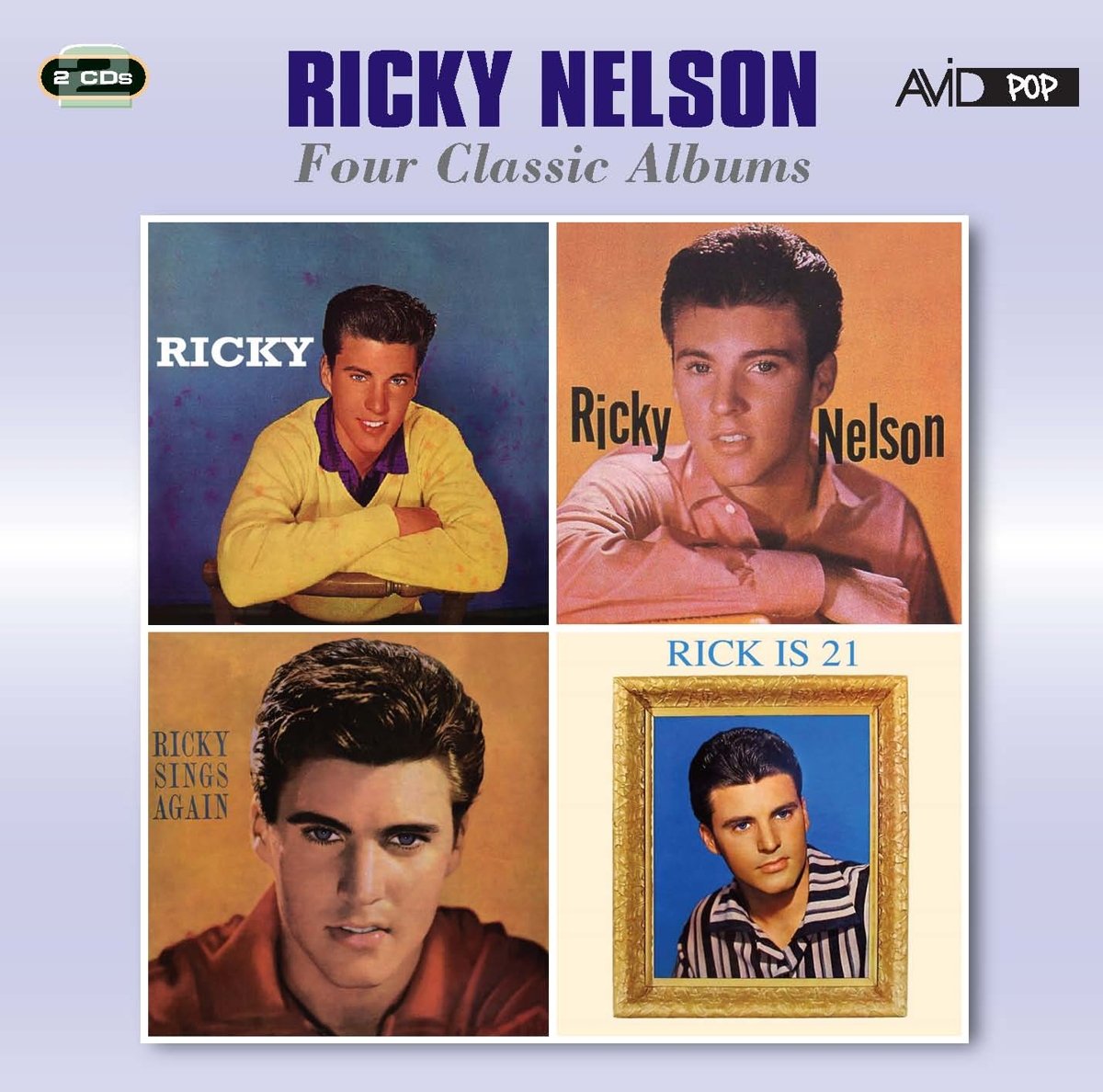 NELSON, RICKY - 4 Classic Albums: Ricky / Ricky Nelson / Ricky Sings ...