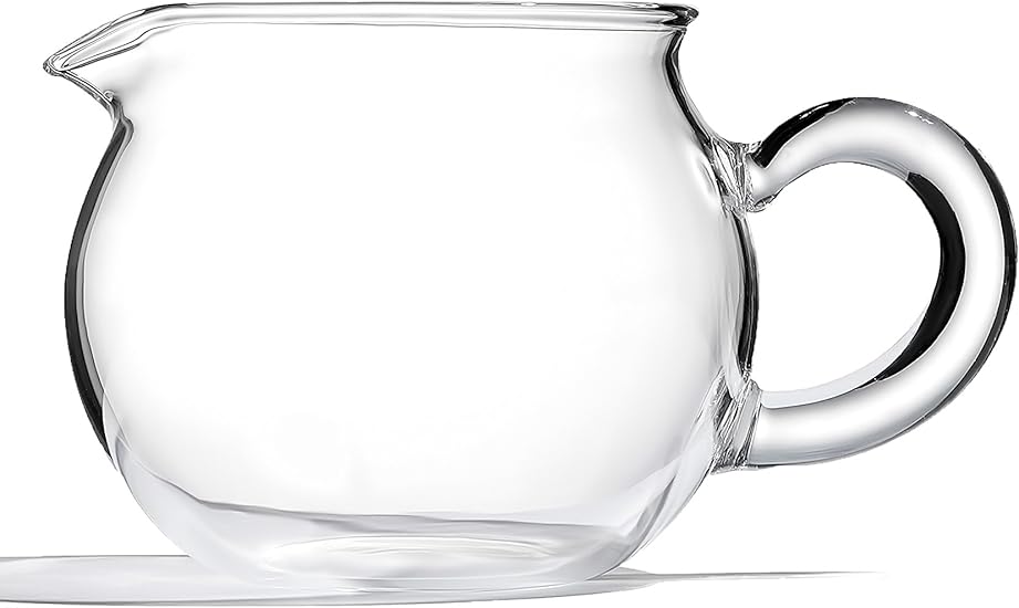 Amazon.com | Glass Tea Serving Pitcher Spout Carafe Cocktail Jug Modern ...