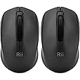 Amazon.com: Rii Wireless Mouse,2.4G Portable Computer Mice for PC ...