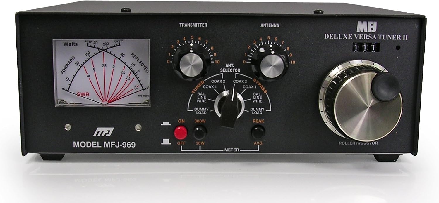 MFJ 969 300 Watts 160 m à 6 m de bureau manuel Antenne Tuner: Amazon.fr ...